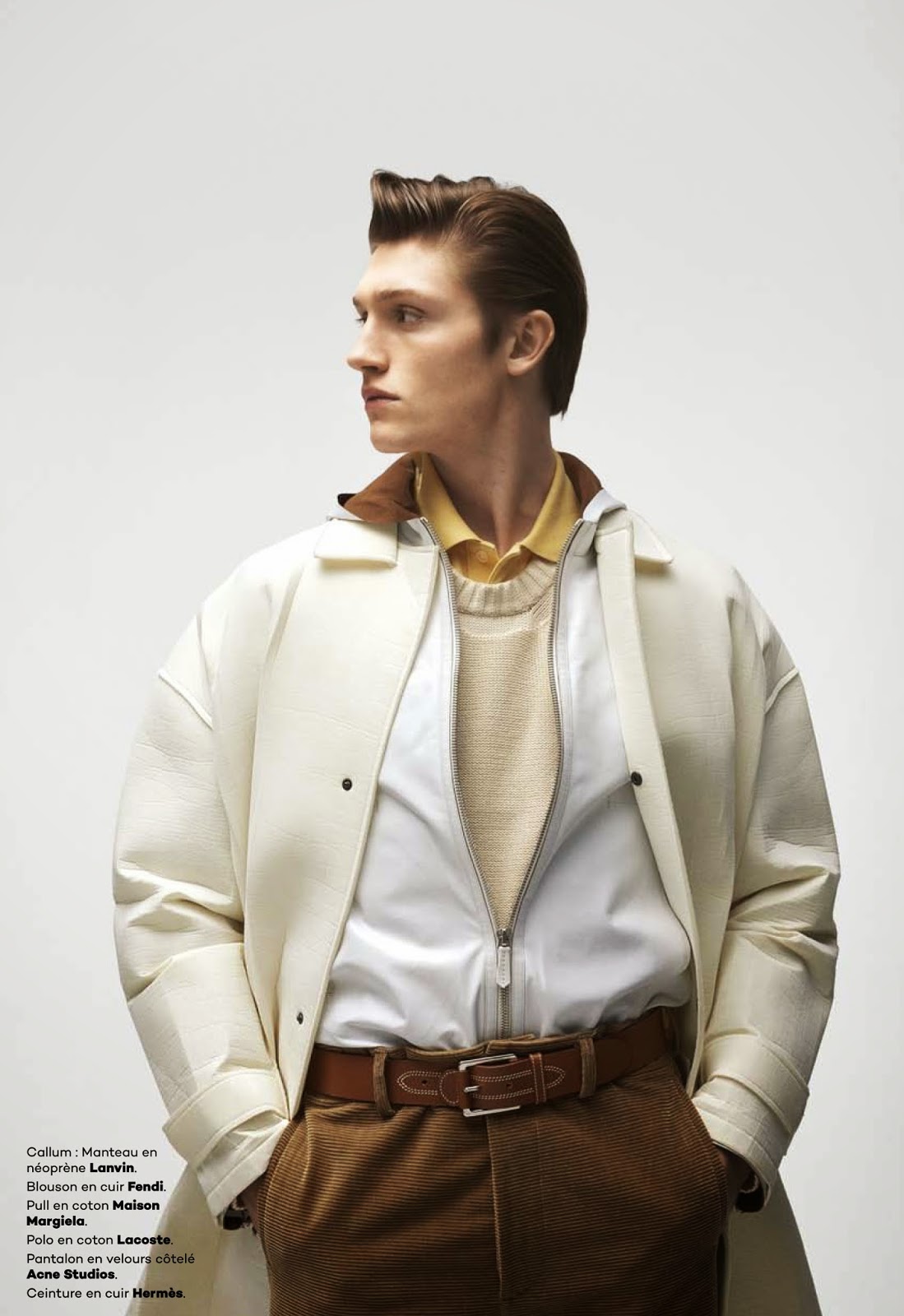 d1 Model Management: Callum Ball for O Magazine by Jonas Bie