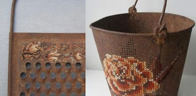 Green Dune: EMBROIDERY ON METAL