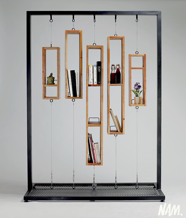 Bookshelf: Frame book storage