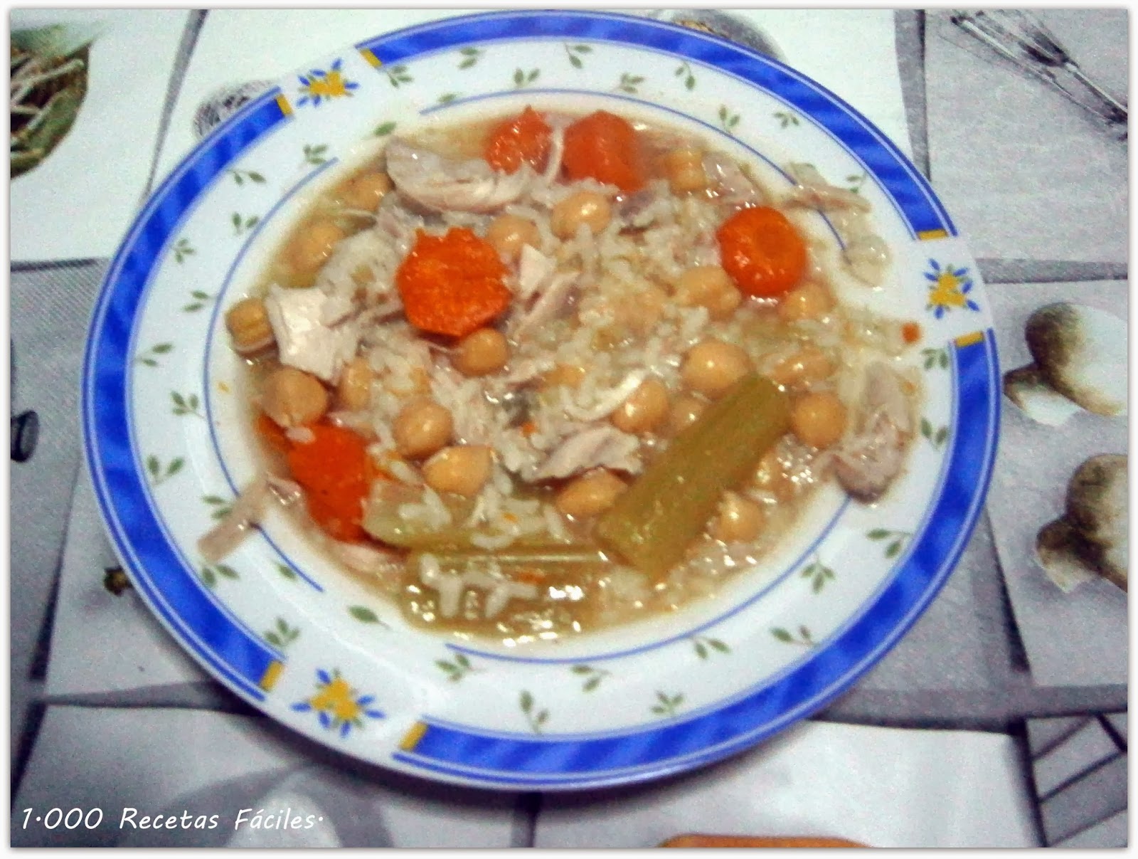 1.000 Recetas Faciles: Pollo con apio.