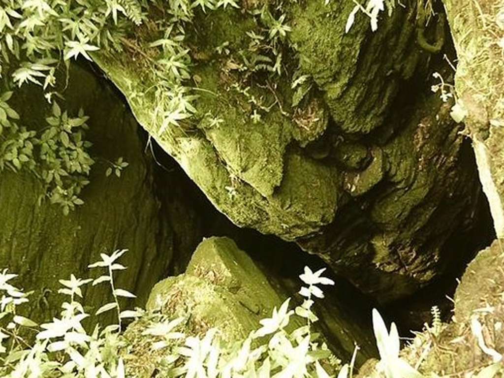 The EYE of Nature: view from Guna Caves (Devil’s Kitchen), Kodaikanal