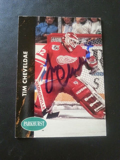 Coast to Coast Hockey Autographs : Tim Cheveldae