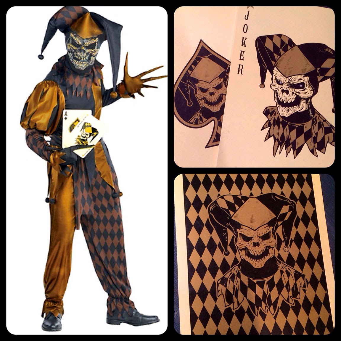The Keeper's Notes: Joker's Wild Skeleton Playing Cards