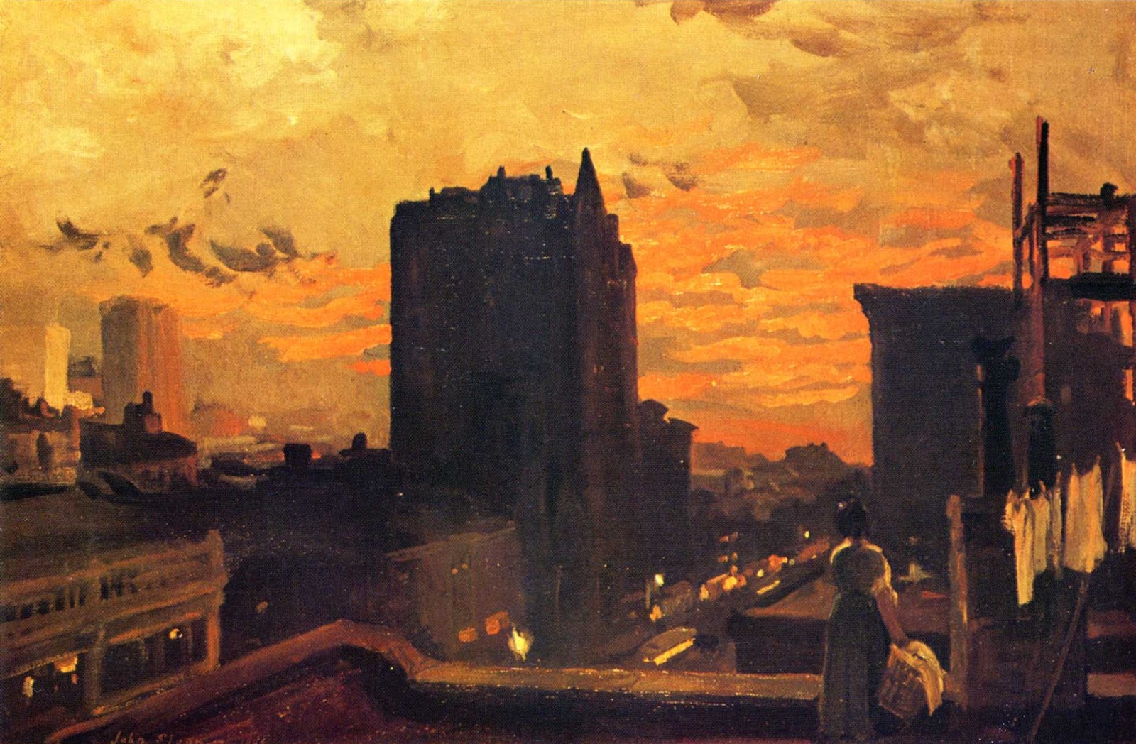 John Sloan | Genre painter | Ashcan School of Art | Tutt'Art@ | Pittura ...