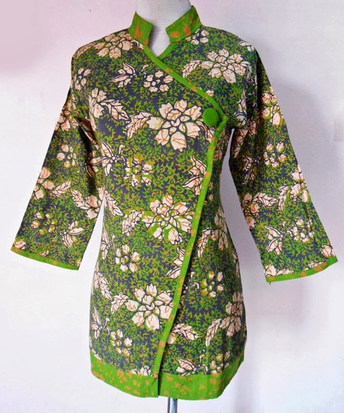 Higashi Raya : Model smock modern batik
