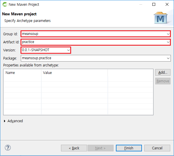 Java project with maven. Spring. - make better code