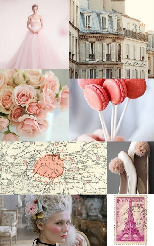 Bridemania: Moodboard #2: Sous le ciel de Paris