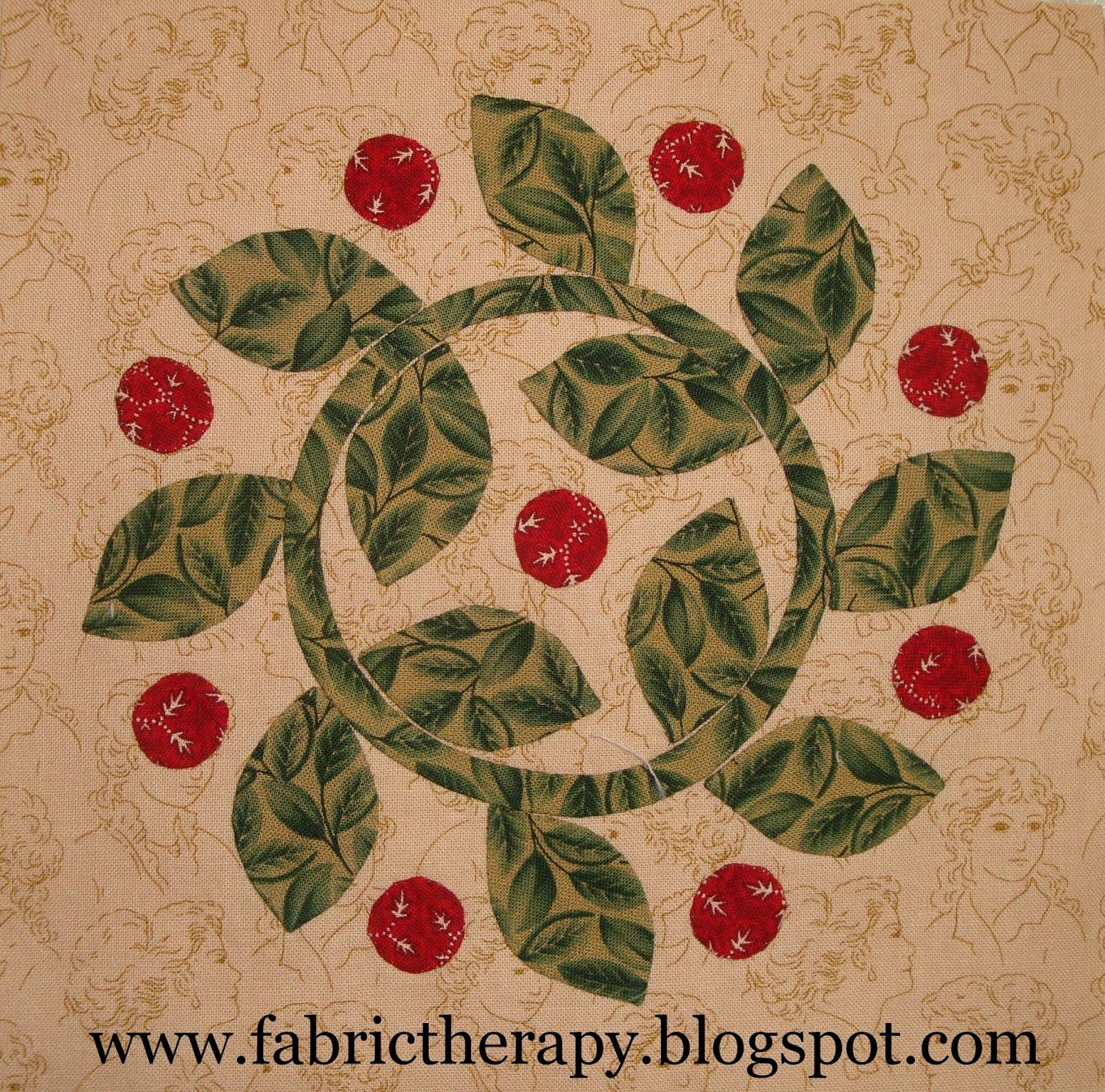 FABRIC THERAPY: Borders and a finishing milestone...