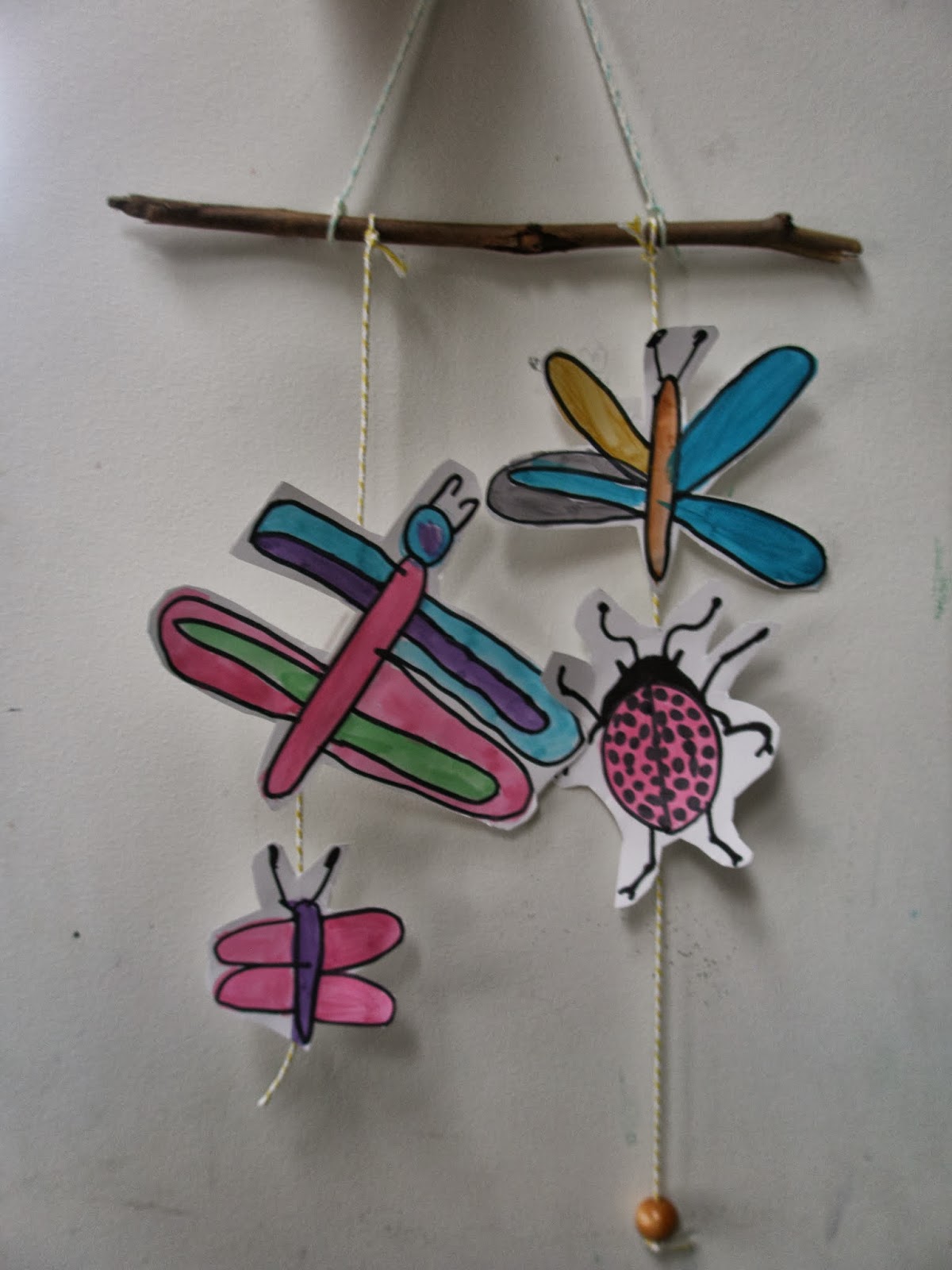 Elwood Primary Art: Prep Insect Mobiles