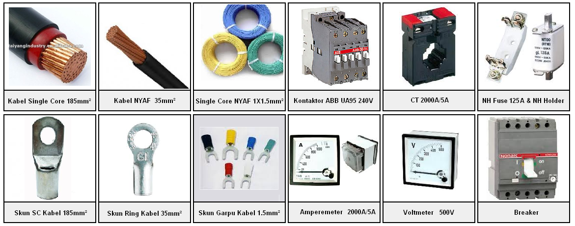 MATERIAL / SPARE PARTS PANEL OTOMATIS GENSET ~ INFO SERVICE GENSET