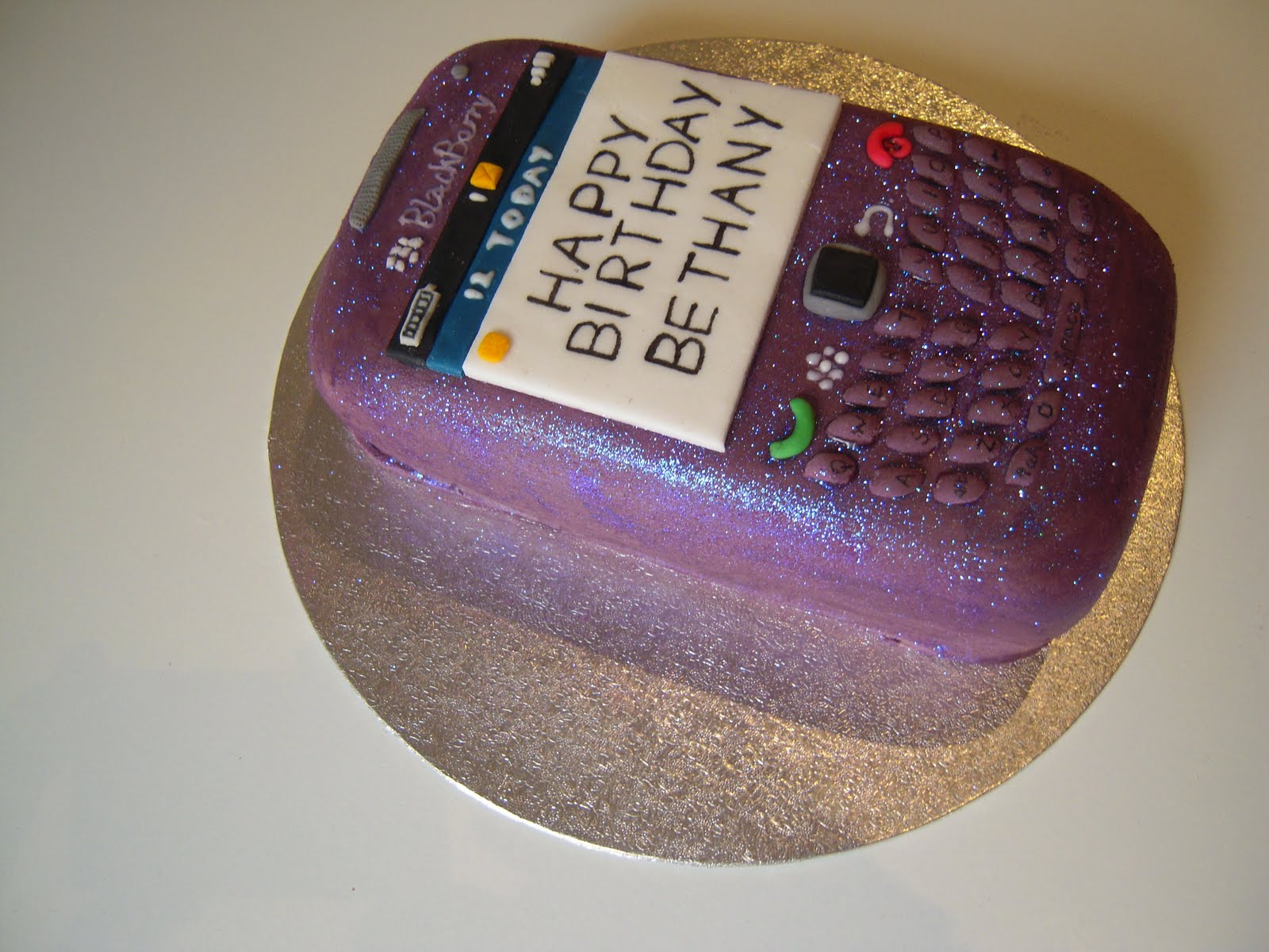 Eileen Atkinson's Celebration Cakes: Blackberry mobile