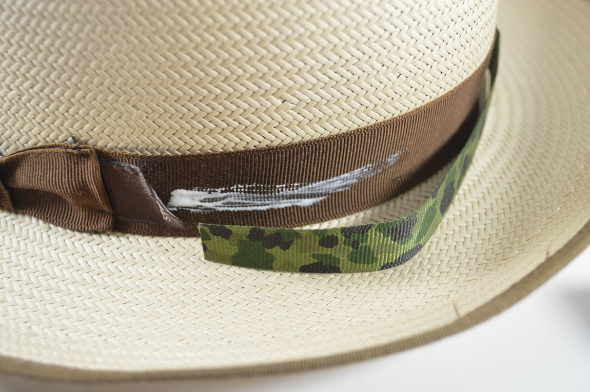 stetson diy: Ribbon Trim Fedora