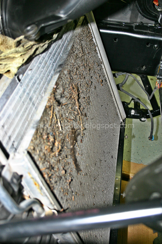 Corvette C6 Radiator Cleaning | The Car Hobby