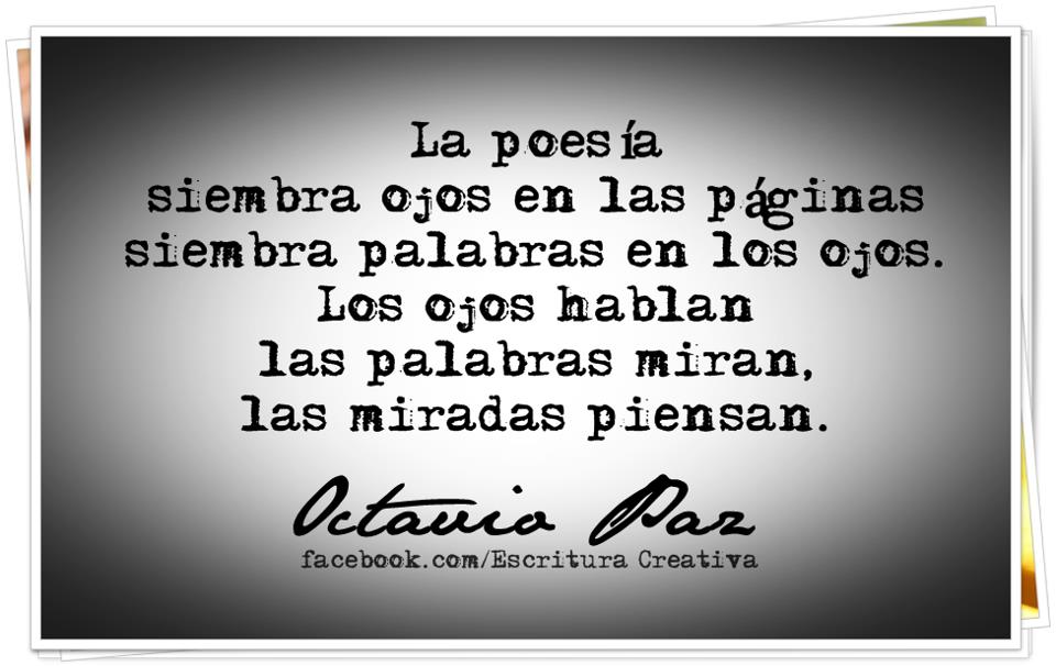 Y Una Tiza Al Cielo Octavio Paz