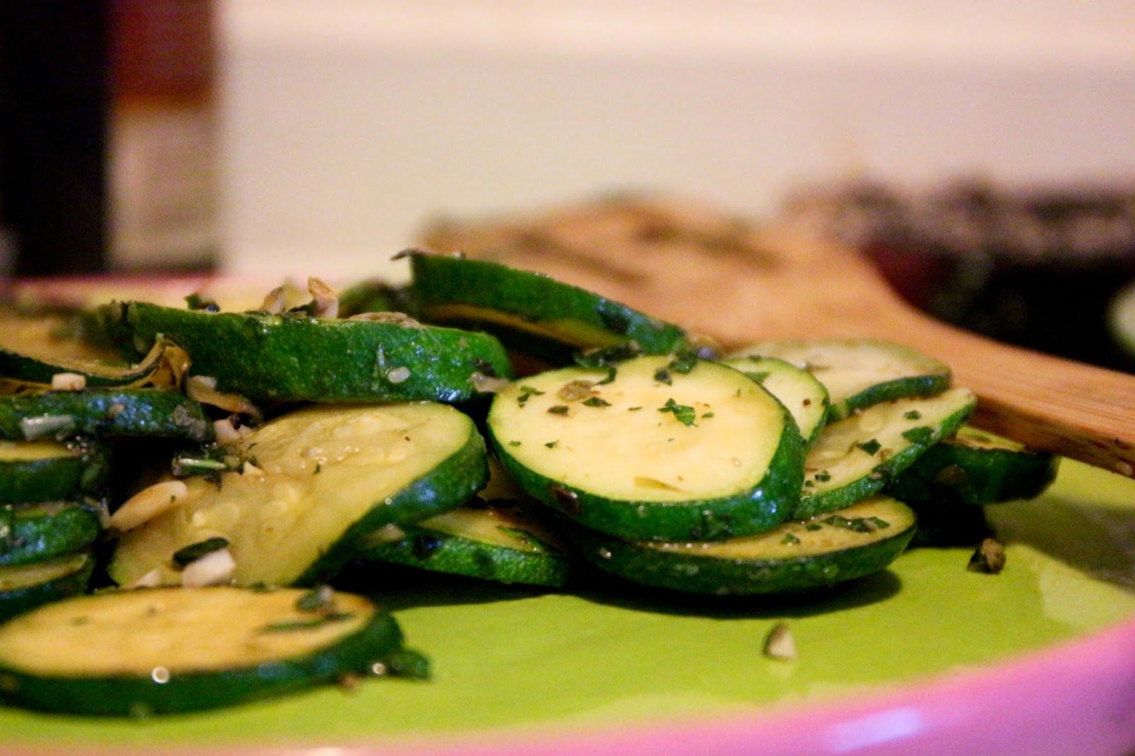 My Weekend's Cooked: The Great Zucchini Basil Caper!