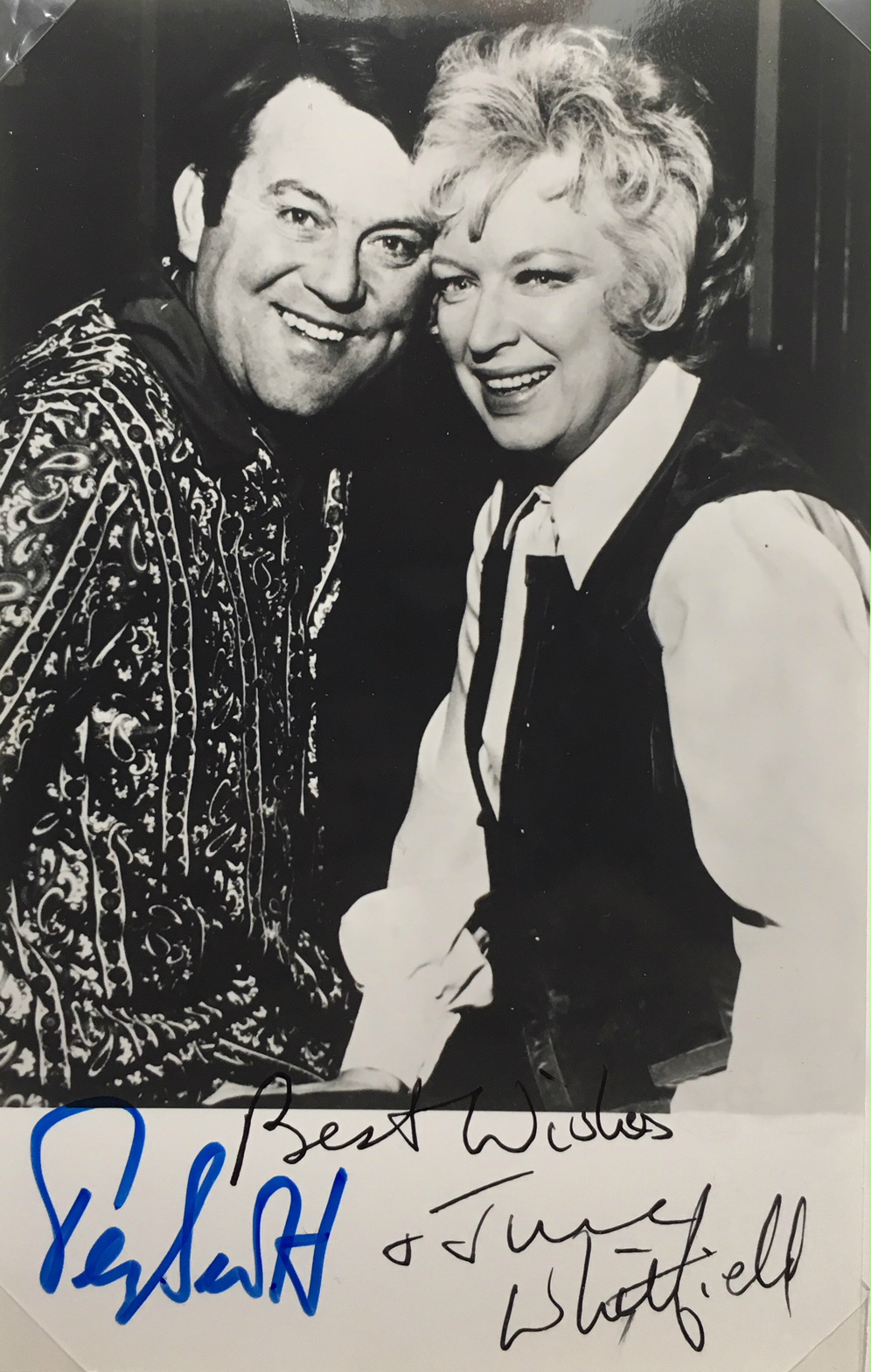 Celebrity Signings: Terry Scott & June Whitfield (Carry On, Terry and ...