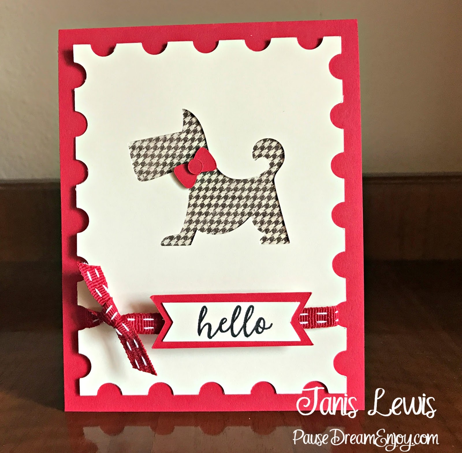 Pause Dream Enjoy: Hello Card