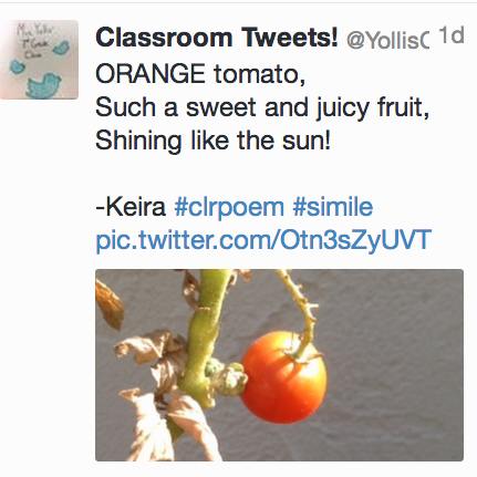 Mrs. Yollis' Classroom Blog: Twitter Time :: What is Orange?