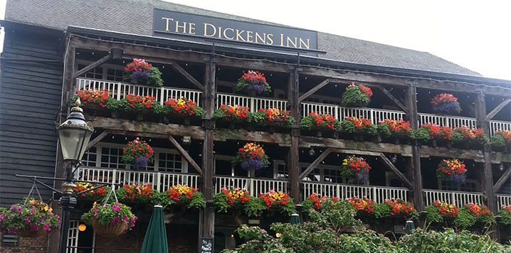 Wine Dine and Play: The Dickens Inn
