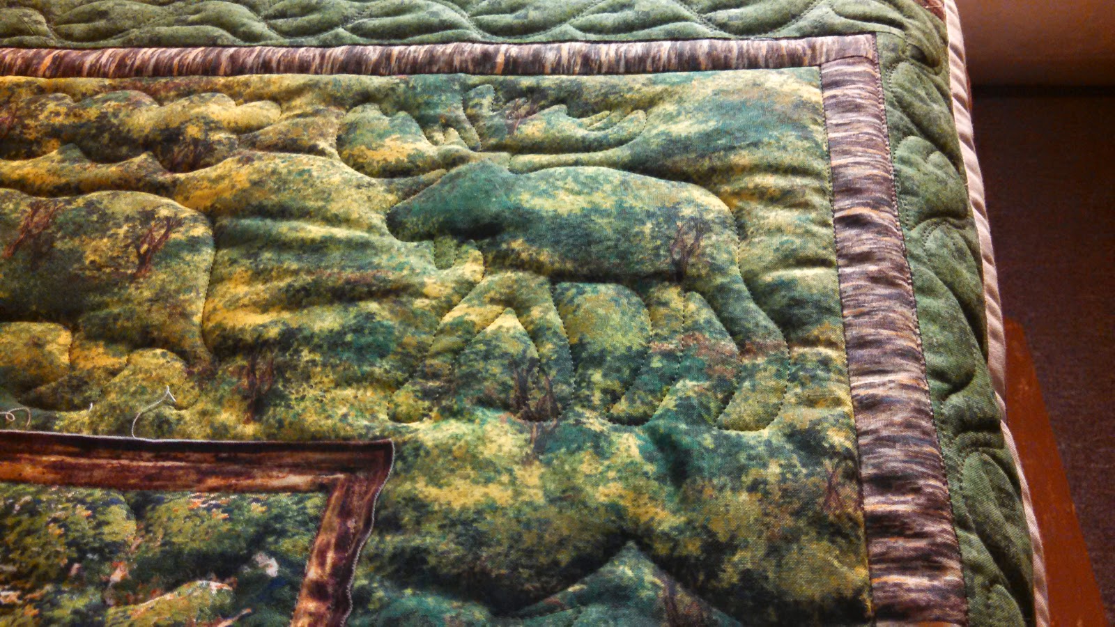 Quilting In The BunkHouse: Forest Quilt