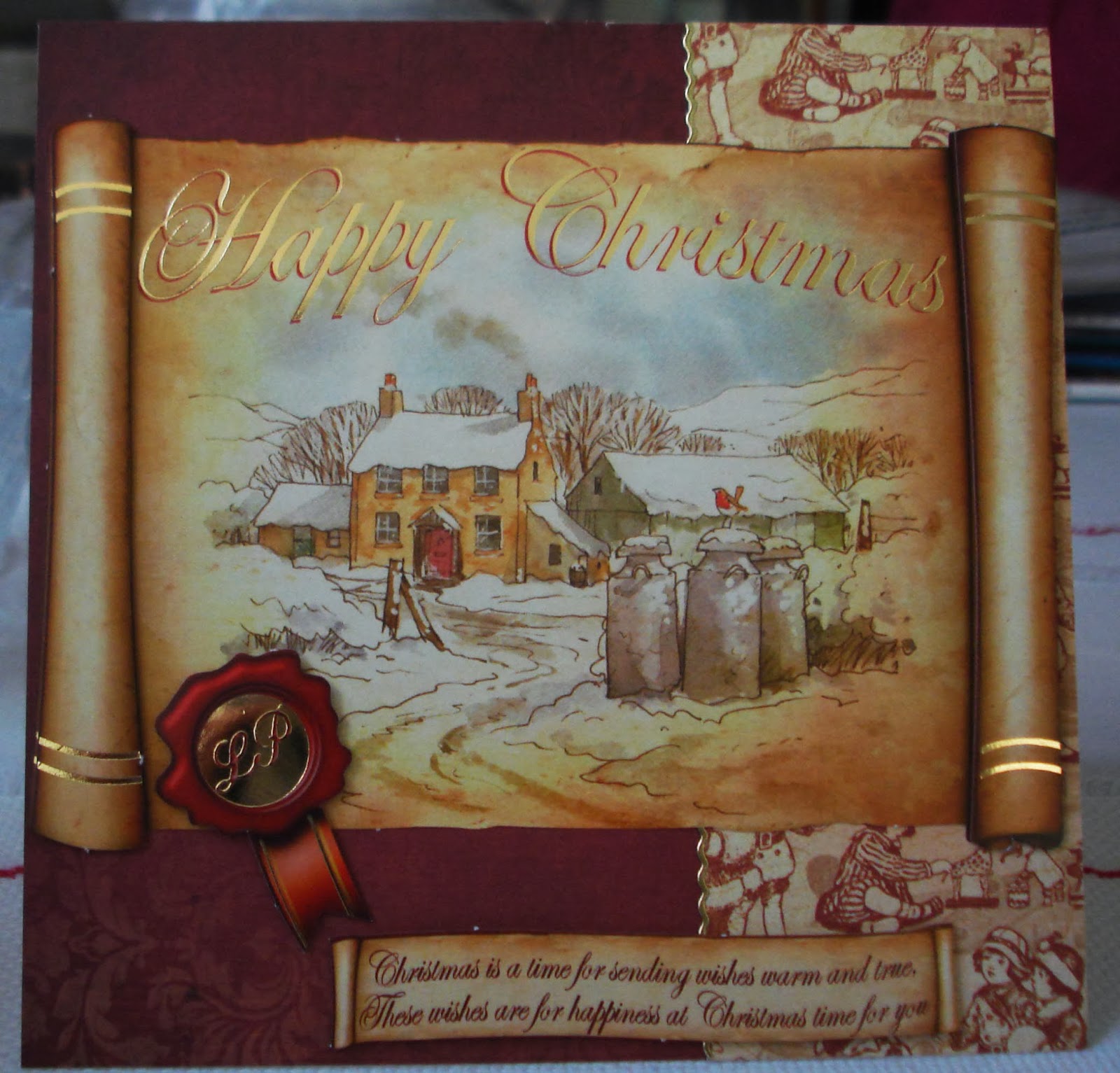 Lorraine Lives Here: La Pashe Seasonal Scrolls - Farm