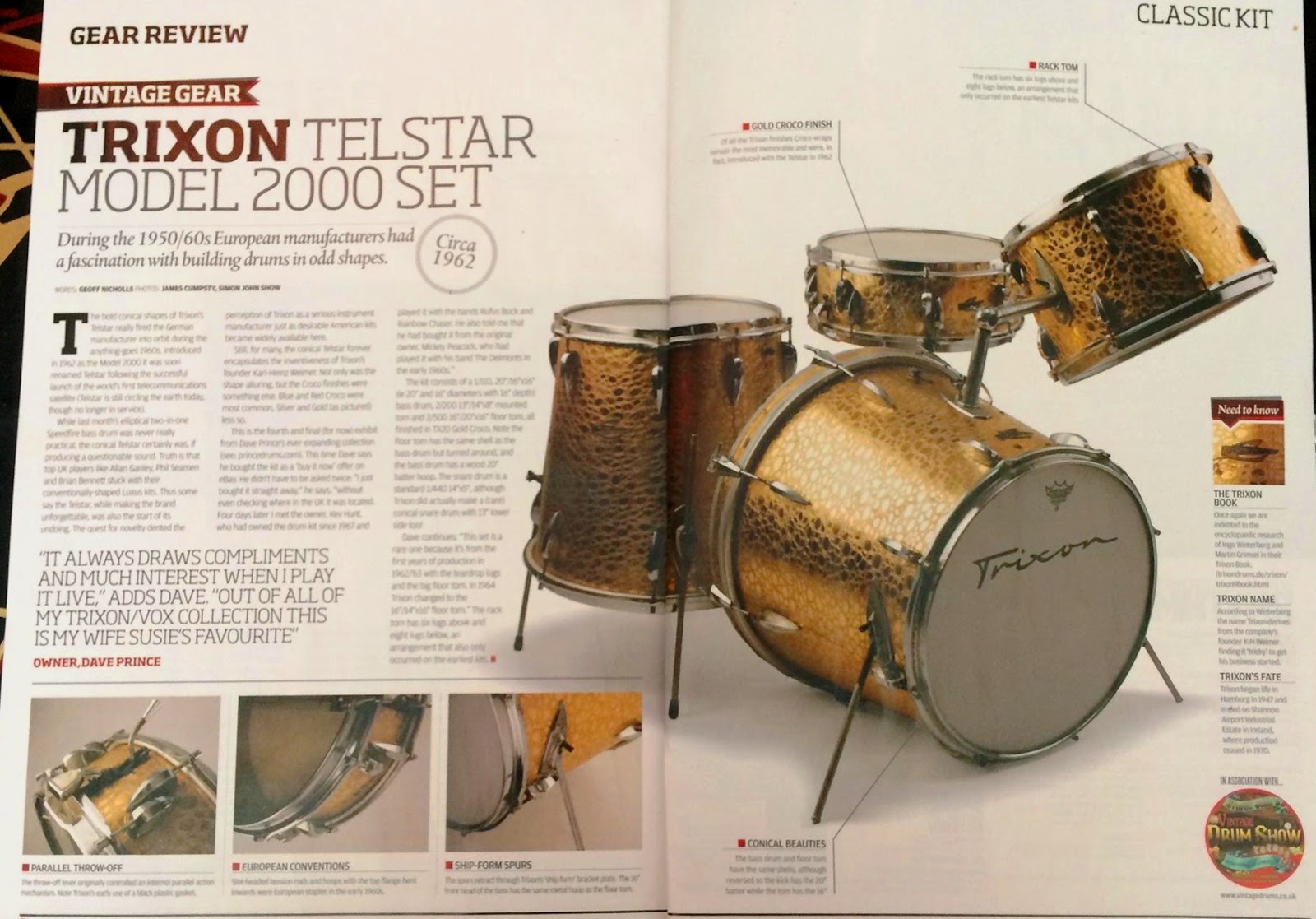 Trixon / Vox Drums: 1952-1966 Trixon/Vox Drums