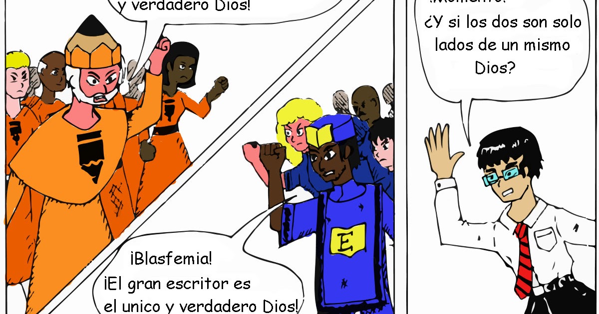 PASA EL RATO: Comic religion