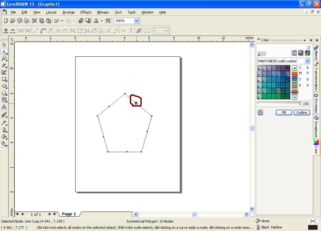 CORALDRAW BASIC TUTORIALS FOR BIGGINERS: How To Create Star In Coral Draw