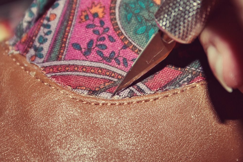 The Pineneedle Collective: DIY Floral Brogues (a neat way to update ...