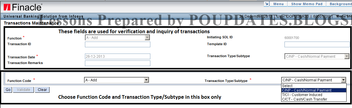 Finacle Training Lesson-12[The Power of HTM menu] in DOP Finacle ...
