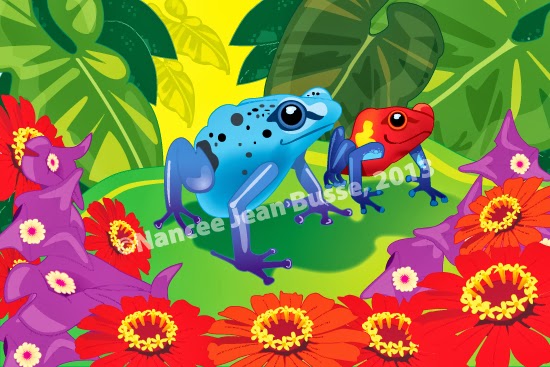 Illustrators International: Children's Art Illustration, Frog Painting ...
