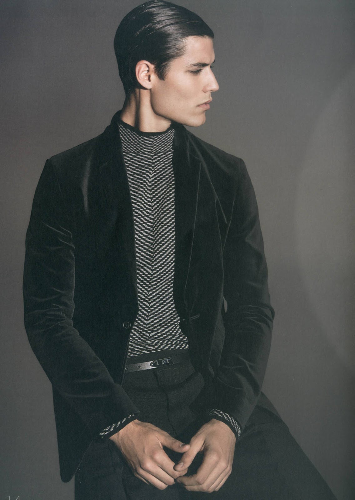 TRAFFIC MODELS BLOG: Emilio Flores for Emporio Armani