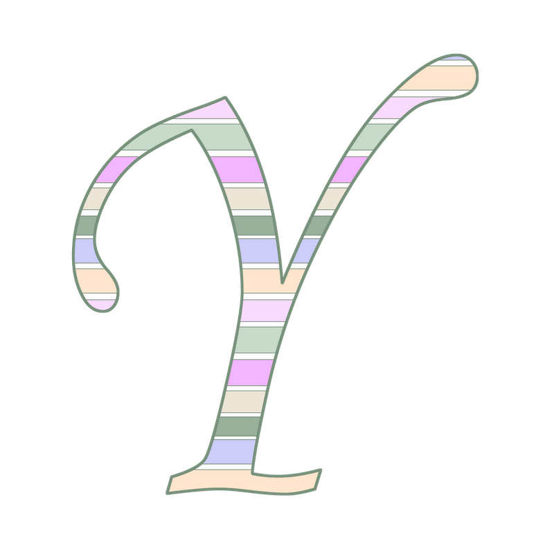 GRANNY ENCHANTED'S BLOG: "Pastel Stripes" PNG Free Capital Scrapbook ...