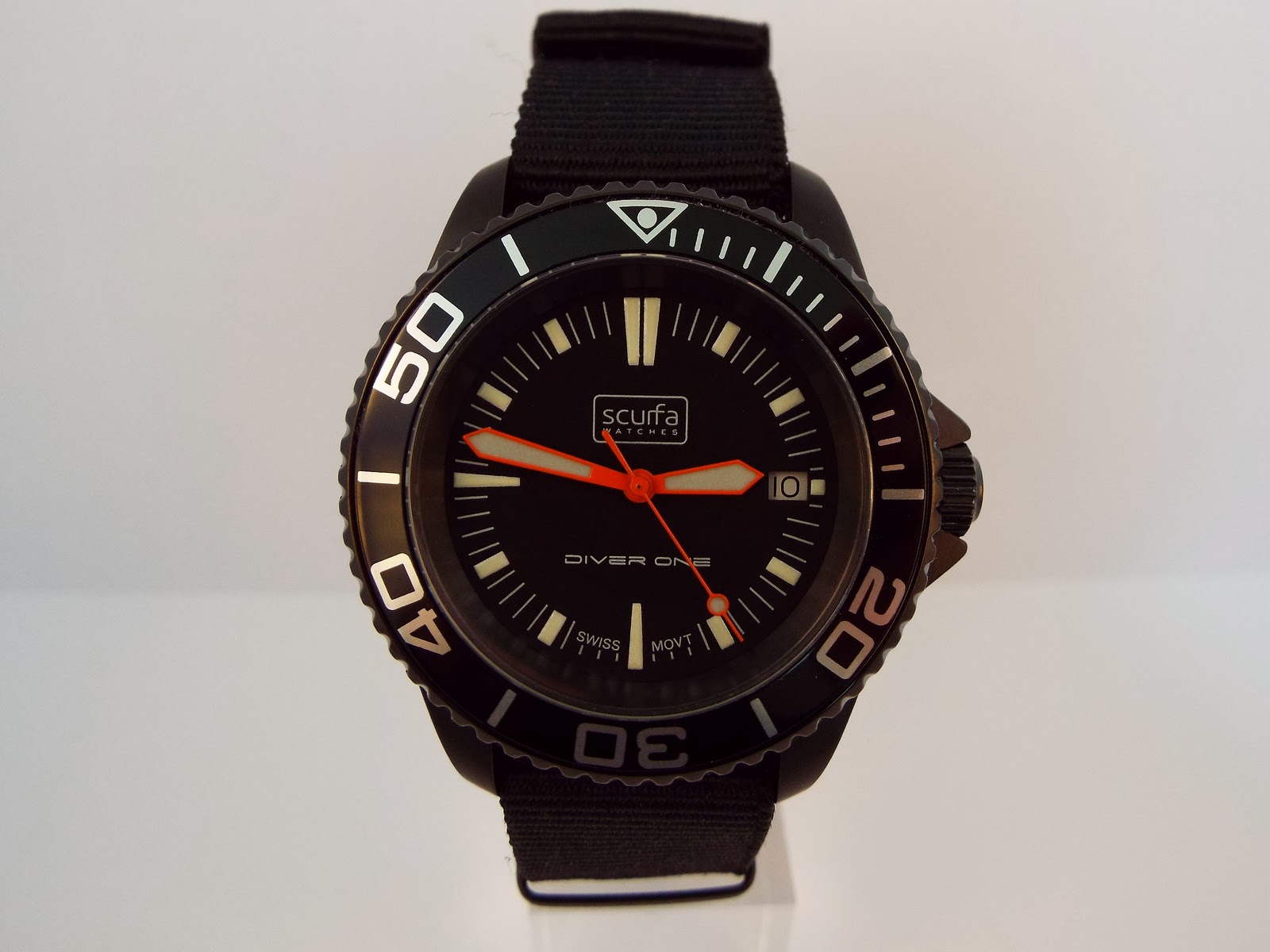 OceanicTime: SCURFA Watches Diver ONE [built for North Sea diving]