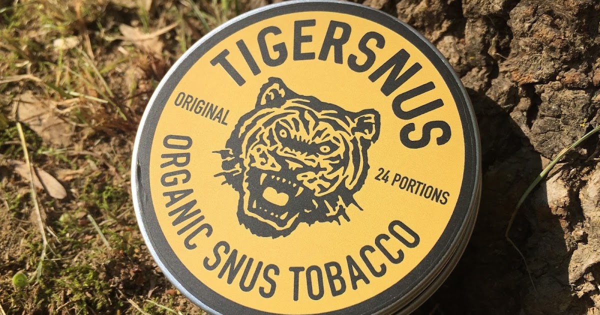 Tiger Snus (White Portion) Organic Snus - Old Review. 27 April 2017.
