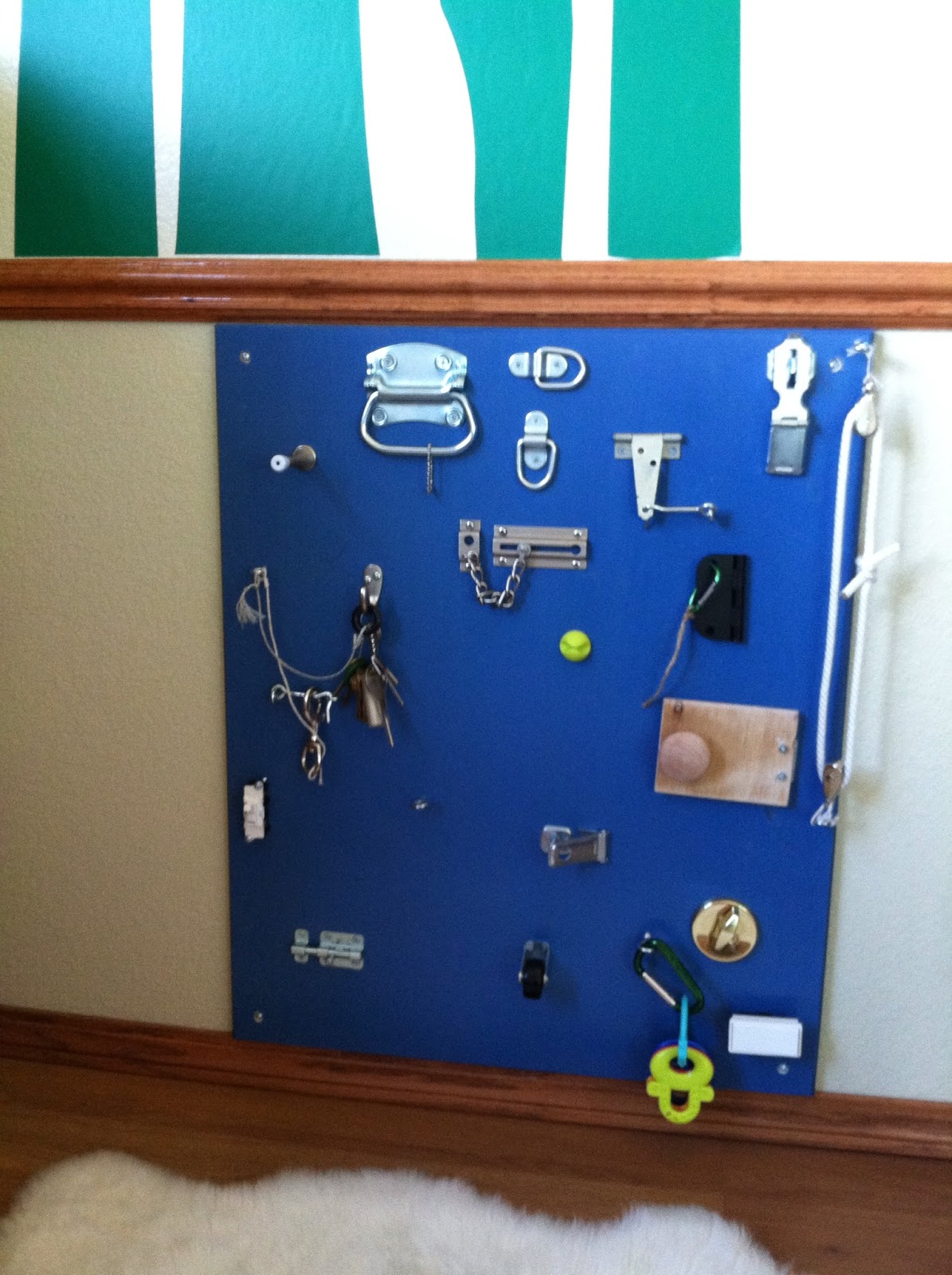 Peach Stitches: Hardware Board