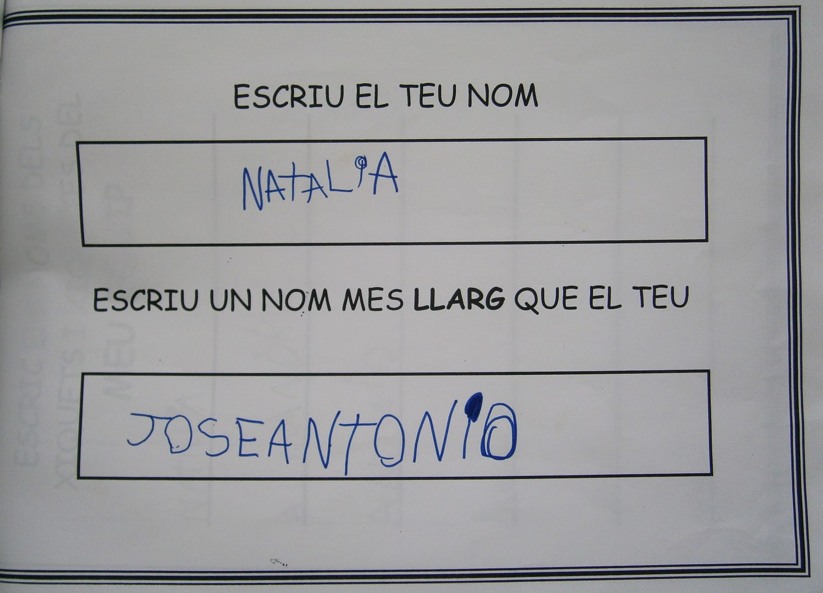 LA CLASE DE MIREN: mis experiencias en el aula: YA SABEMOS ESCRIBIR ...