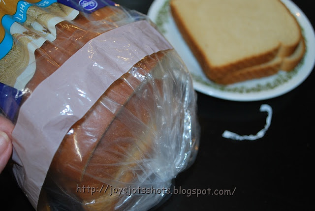 Joy's Jots, Shots & Whatnots: Quick Trick Bread Closure & Faster to Open