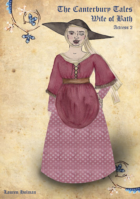 The diary of a costume girl: Character analysis for Wife of Bath..... I ...