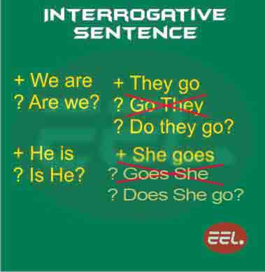 E - English Lab: Creating interrogative Sentence in Simple Present Tense