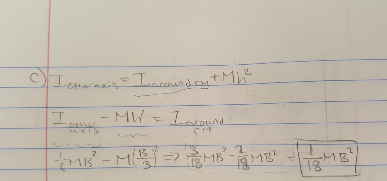 Phys4AF16 maibarra: 11/14/16 - Moment of Inertia of a uniform triangle ...