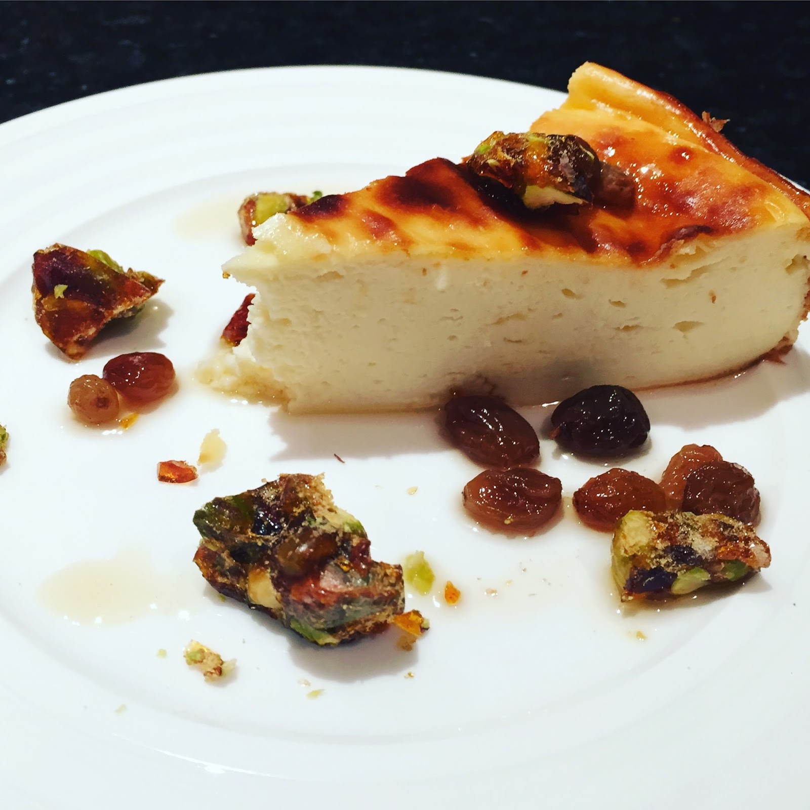 Baked Basque Cheesecake
