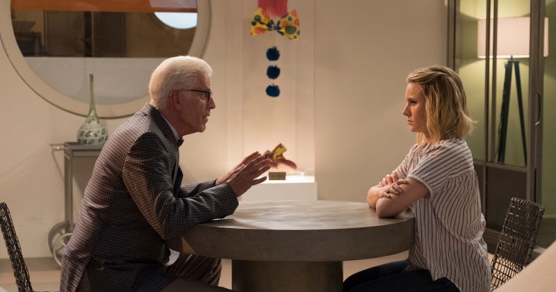 The Good Place 'Derek' Review: Janet's New Boyfriend Brings Chaos ...