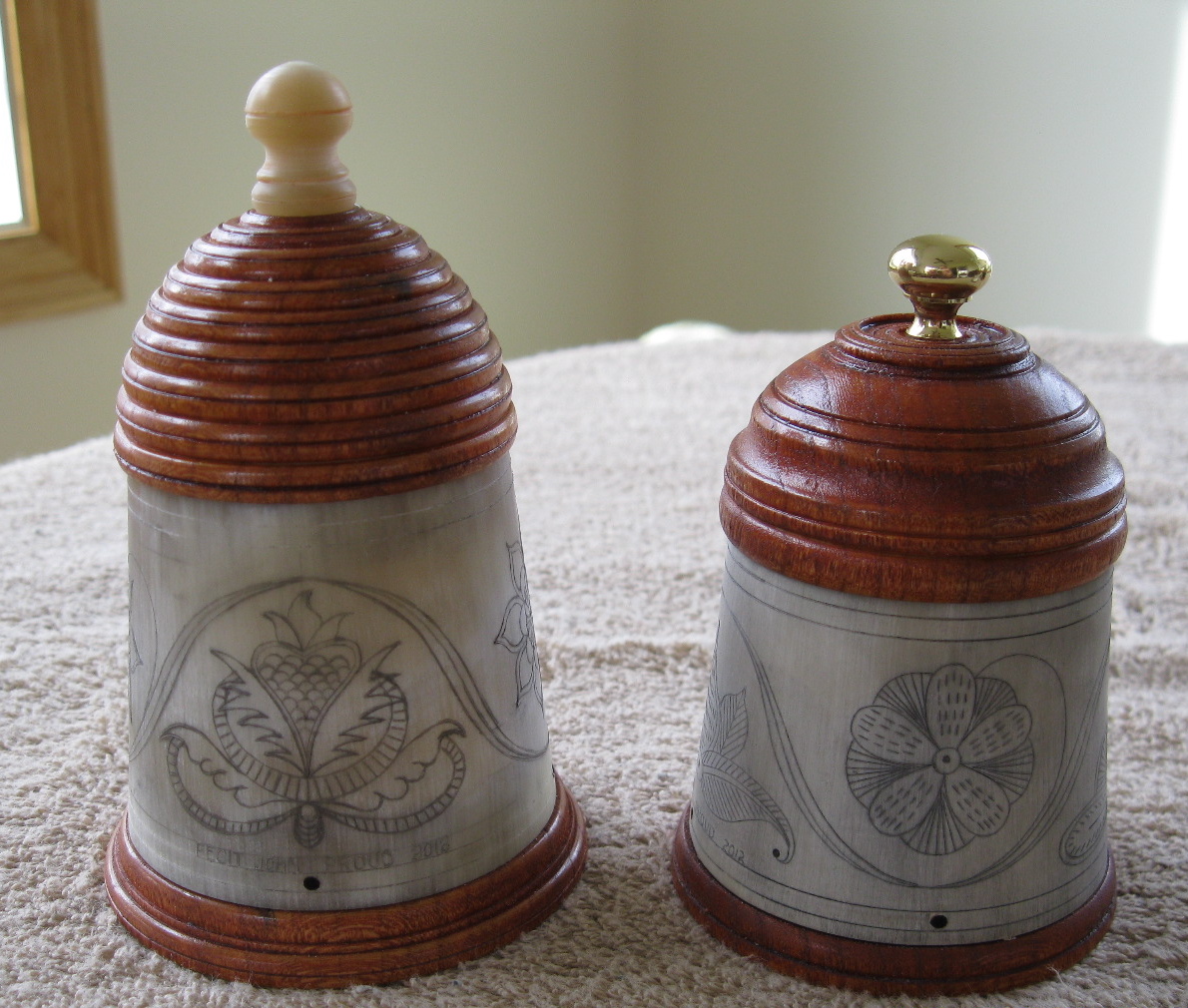 Contemporary Makers: Horn Boxes by John Proud