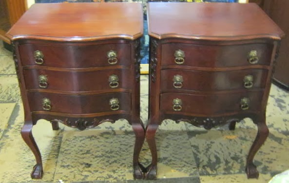 Funk & Gruven A-Z: PR. of MAHOGANY END TABLES by GIBBARD OF NAPANEE ...