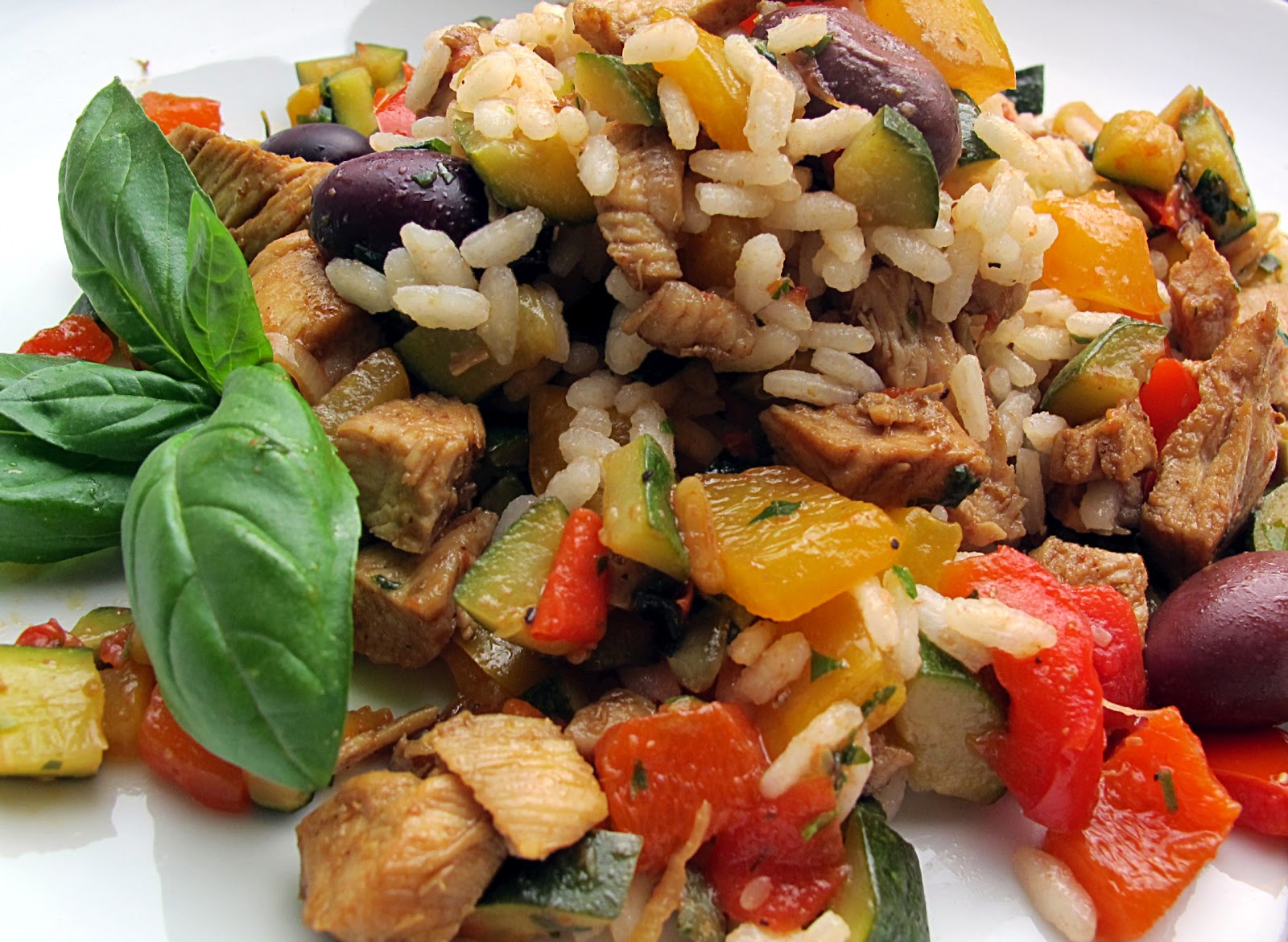 Tentazioni di gusto: Riso freddo con pollo al curry, salsa di soya e ...