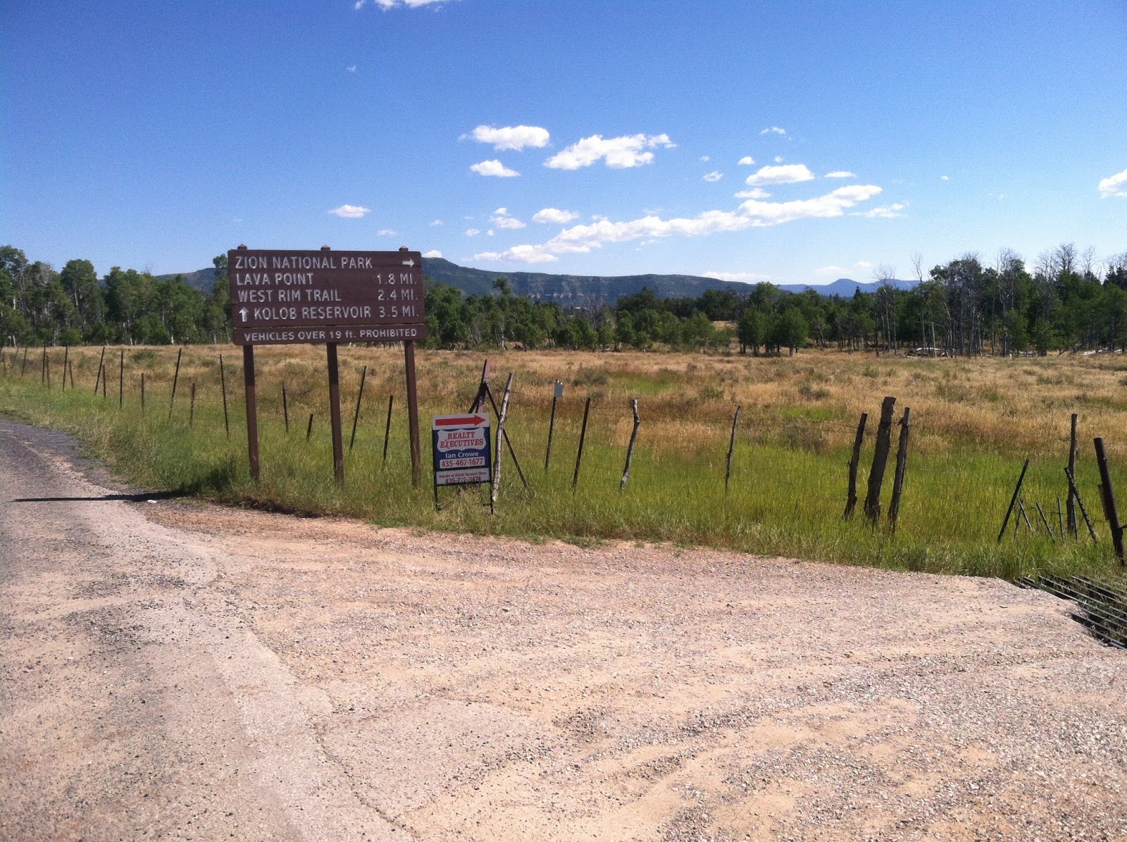 Myatt's Hikes: Lava Point Campground, Zion National Park