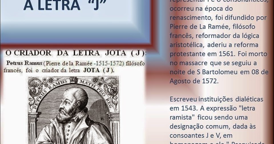 Ivonil servo de Yahshuah: A LETRA ' J ' JOTA