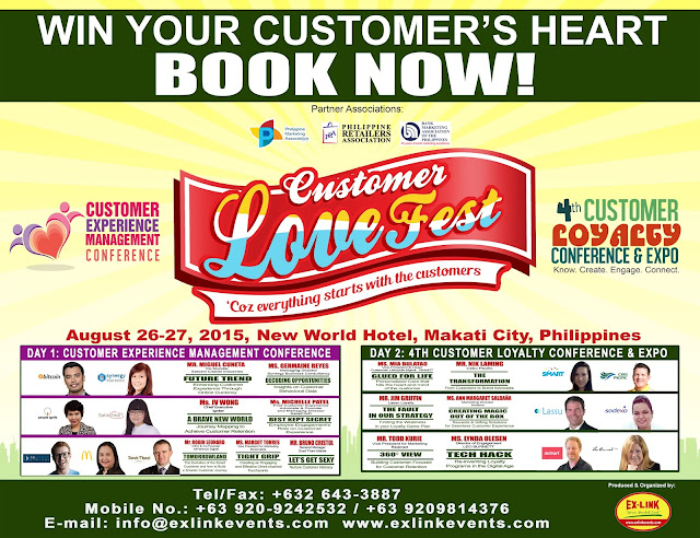 Customer Lovefest Set, an Event that Will Revolutionize How We Love Our ...