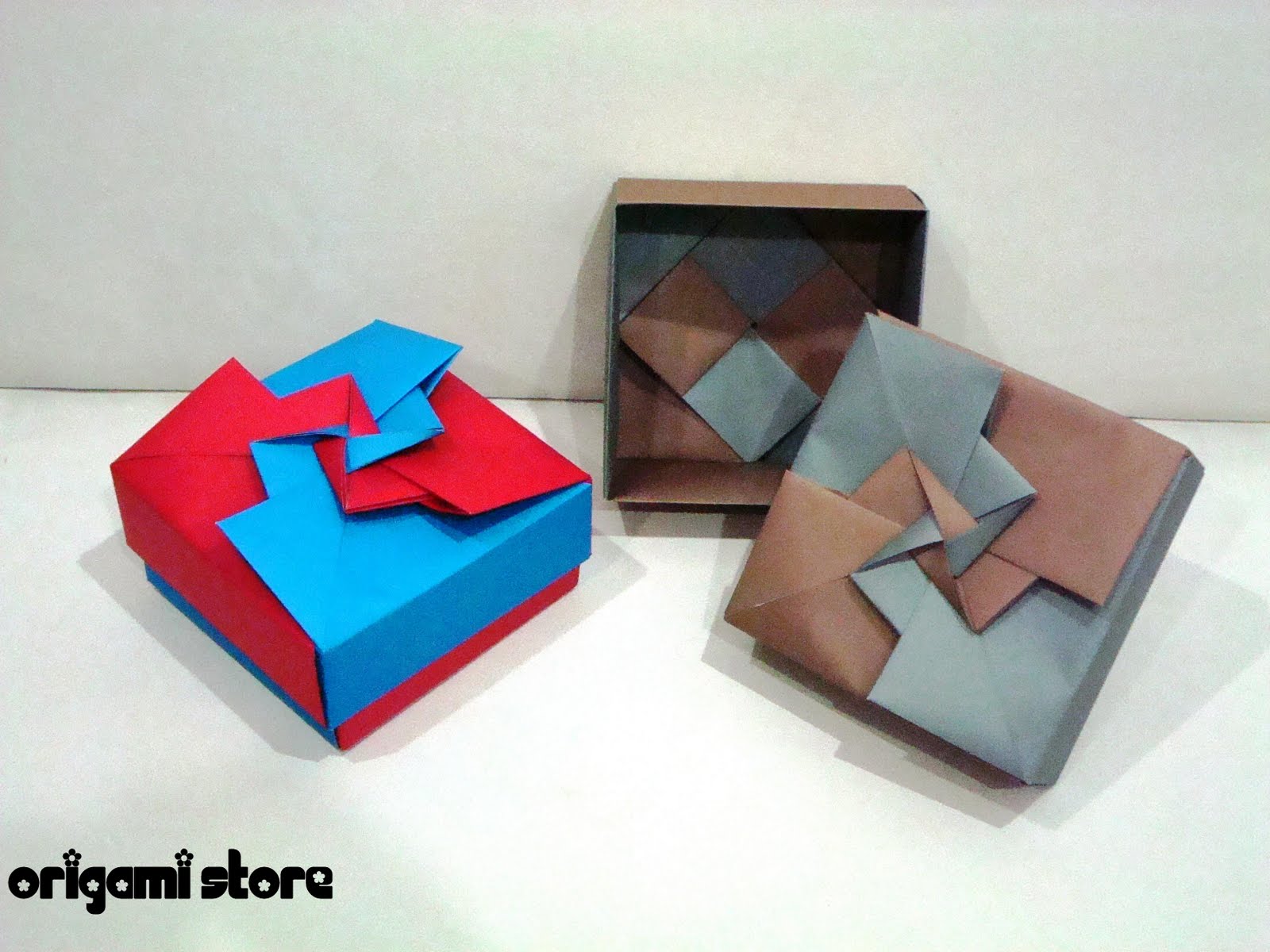 Origami Store: Cajas y Flores